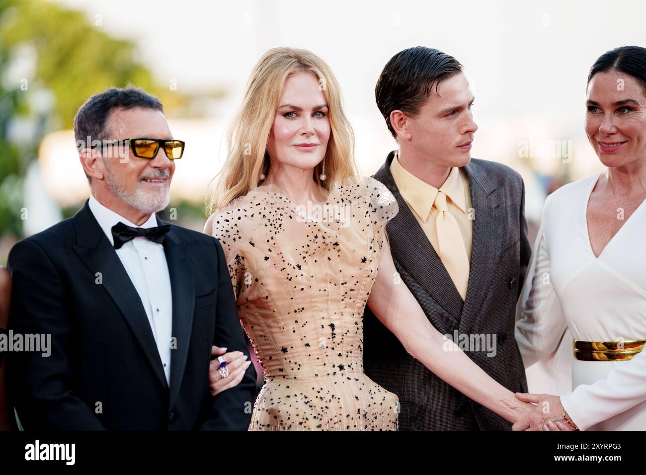 VENICE, ITALY - AUGUST 30 2024 - Nicole Kidman, Antonio Banderas ...