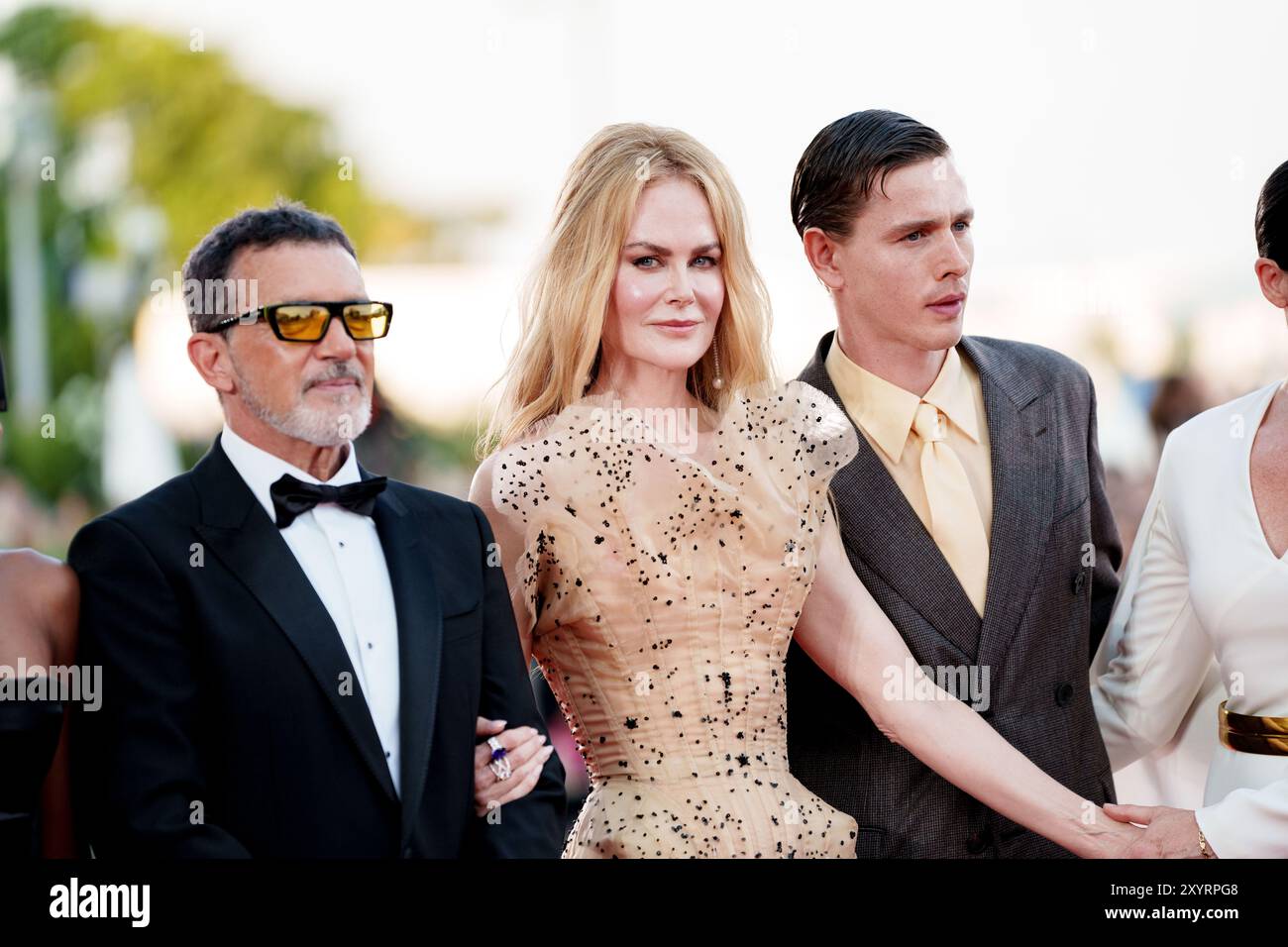 VENICE, ITALY - AUGUST 30 2024 - Nicole Kidman, Antonio Banderas ...