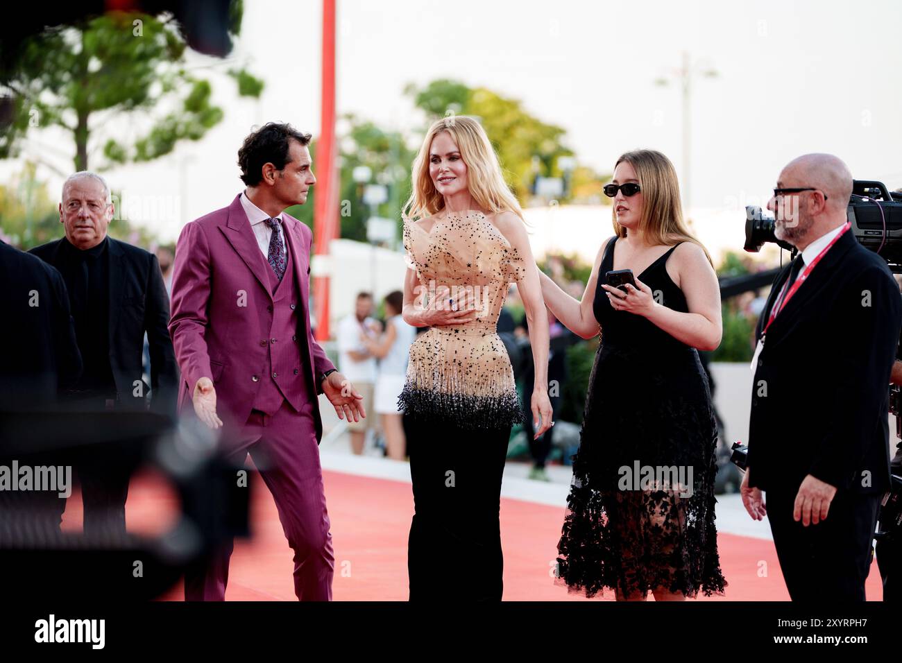 VENICE, ITALY - AUGUST 30 2024 - Nicole Kidman, Antonio Banderas ...