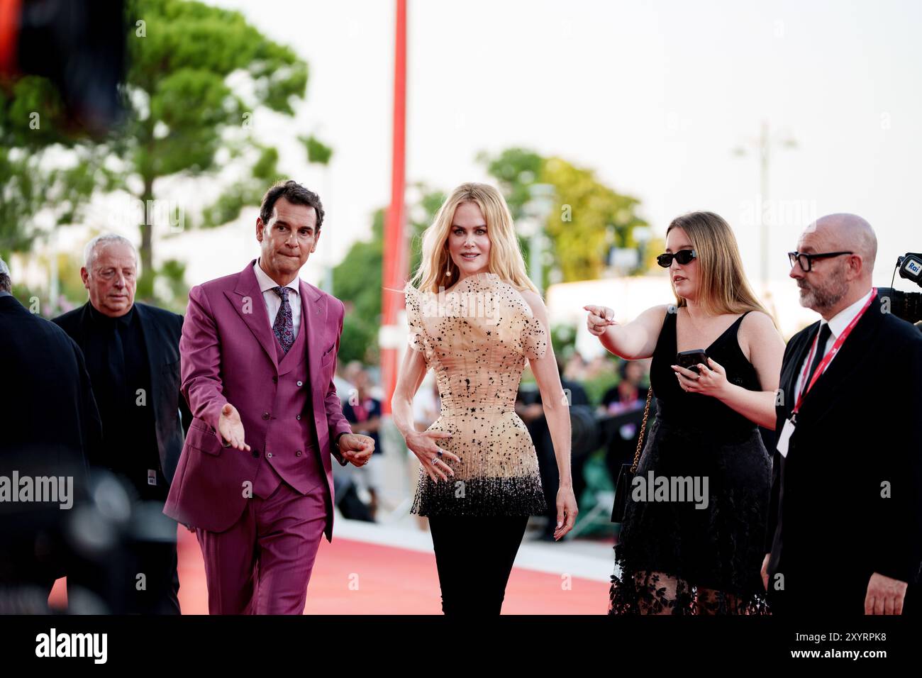 VENICE, ITALY - AUGUST 30 2024 - Nicole Kidman, Antonio Banderas ...