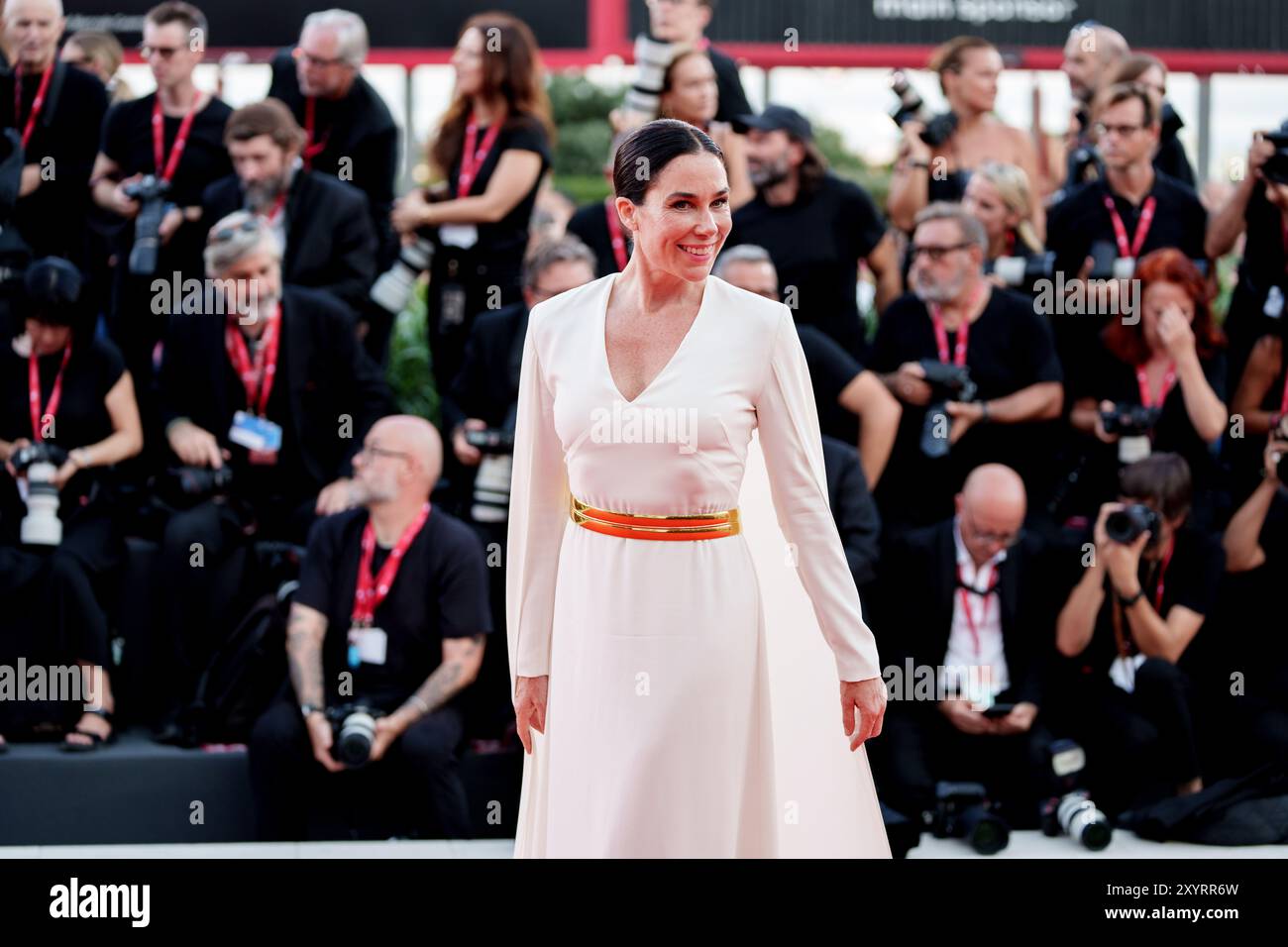 VENICE, ITALY - AUGUST 30 2024 - Halina Reijn attend the red carpet of ...
