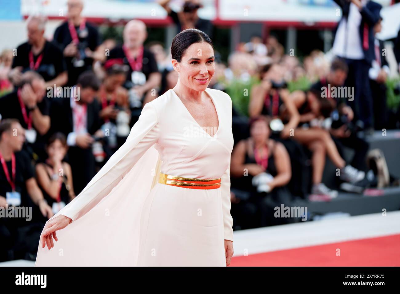 VENICE, ITALY - AUGUST 30 2024 - Halina Reijn attend the red carpet of ...