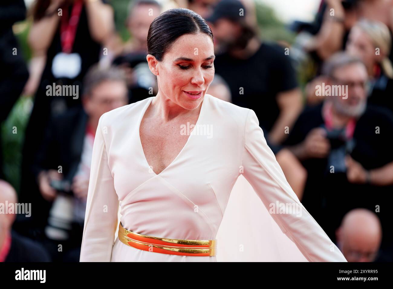 VENICE, ITALY - AUGUST 30 2024 - Halina Reijn attend the red carpet of ...