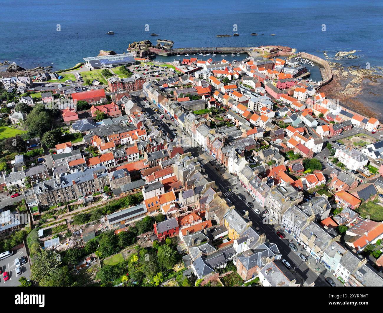 Aerial view east lothian hi-res stock photography and images - Alamy