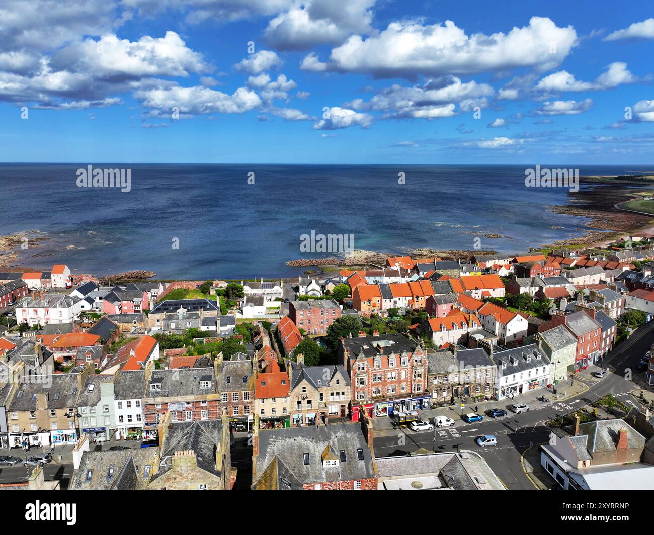 Aerial view of dunbar hi-res stock photography and images - Alamy