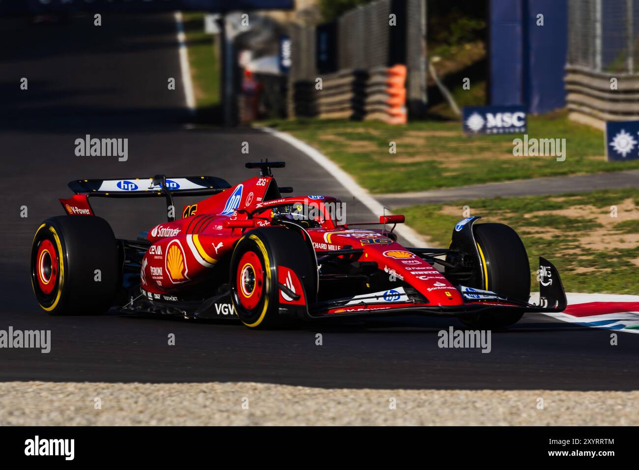 Autodromo di Monza, Monza, Italy. 30.August.2024; Charles Leclerc of ...
