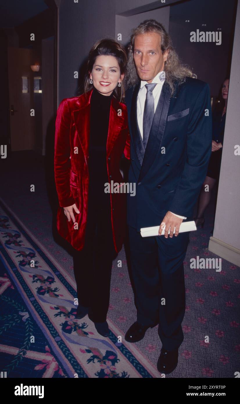 Shania Twain and Michael Bolton attend the 4th Annual Michael Bolton ...