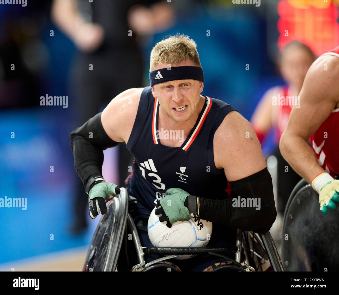 30th August, 2024, Paris, France. Great Britain vs Denmark in the ...