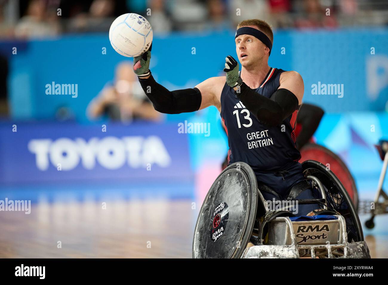 30th August, 2024, Paris, France. Great Britain vs Denmark in the ...