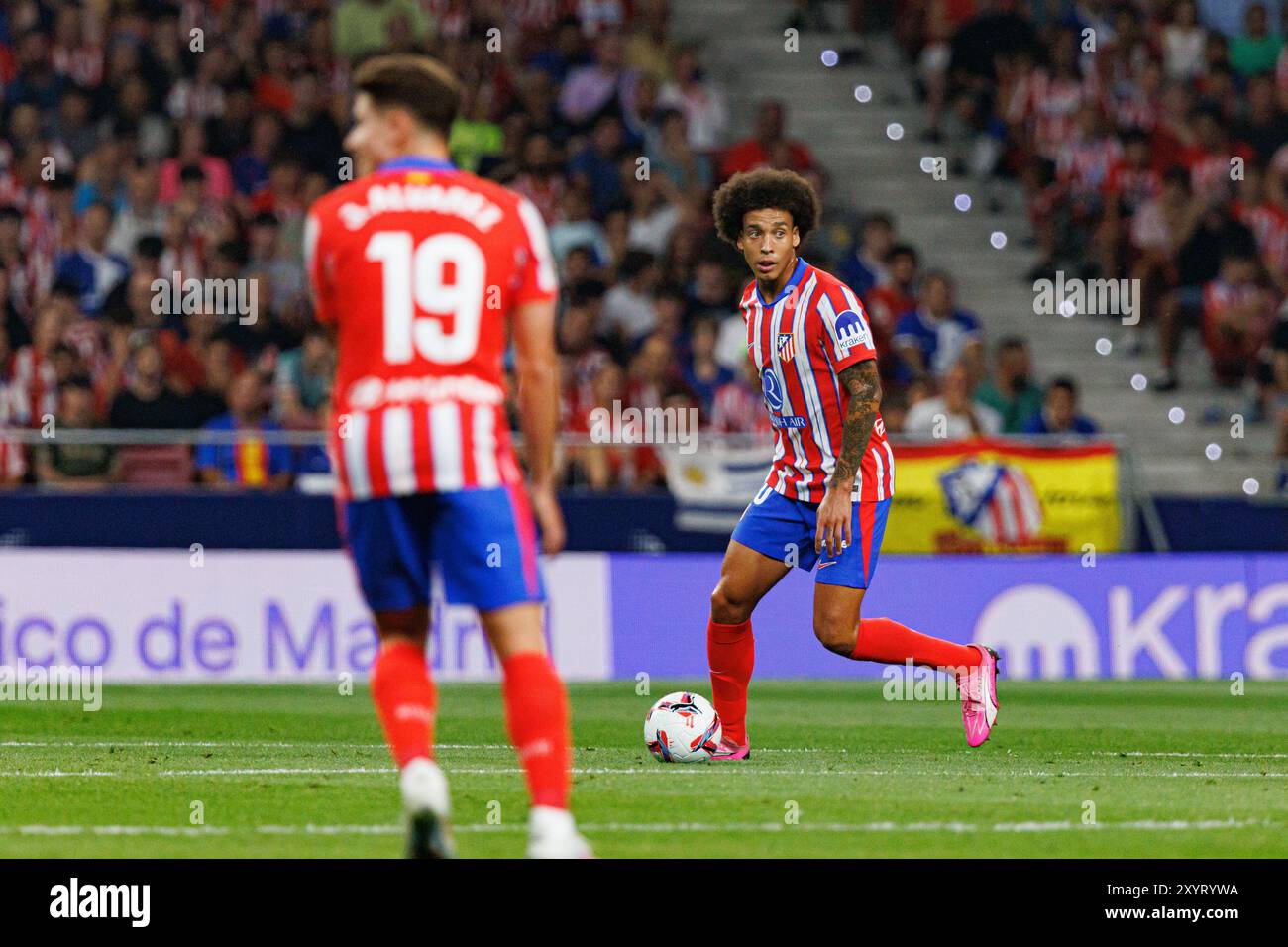 Axel Witsel seen during LaLiga EA SPORTS game between teams of Atletico ...