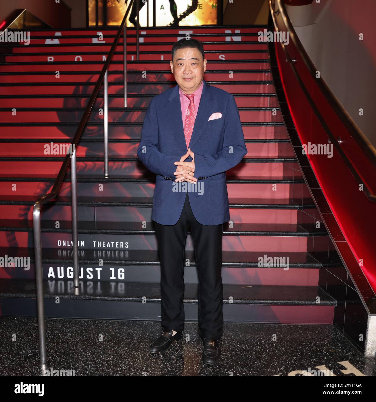 Los Angeles, California, USA. 29th August, 2024. TV host Joey Zhou ...