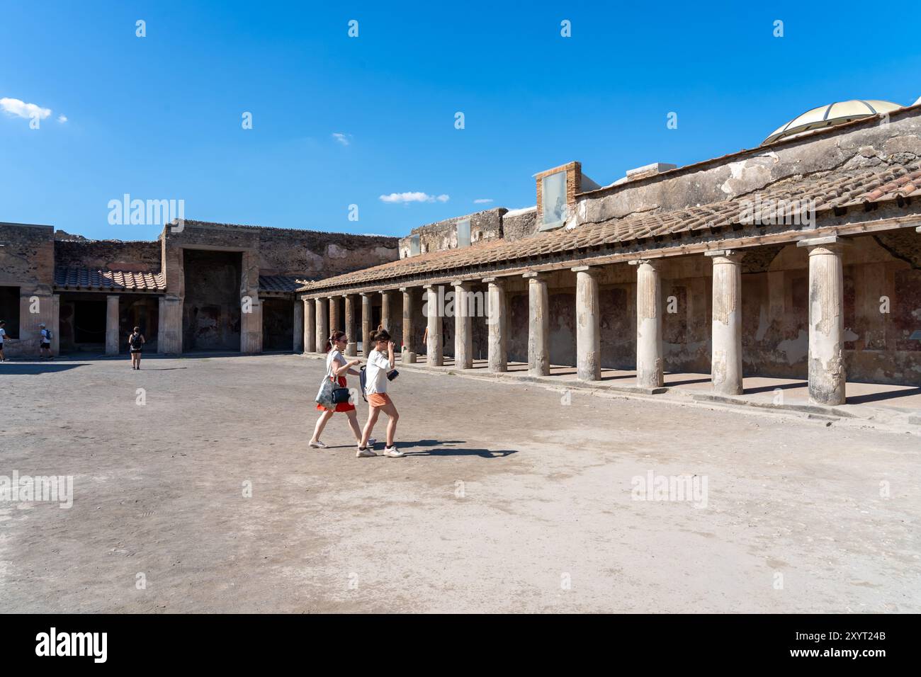 Ruins of Pompeii ancient city in Naples, Italy Stock Photo - Alamy