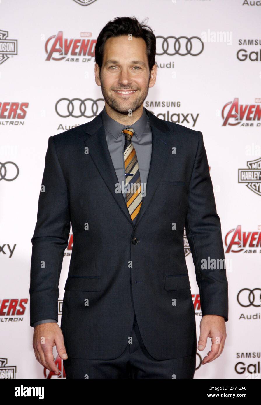 Paul Rudd at the World premiere of Marvel's 'Avengers: Age Of Ultron ...