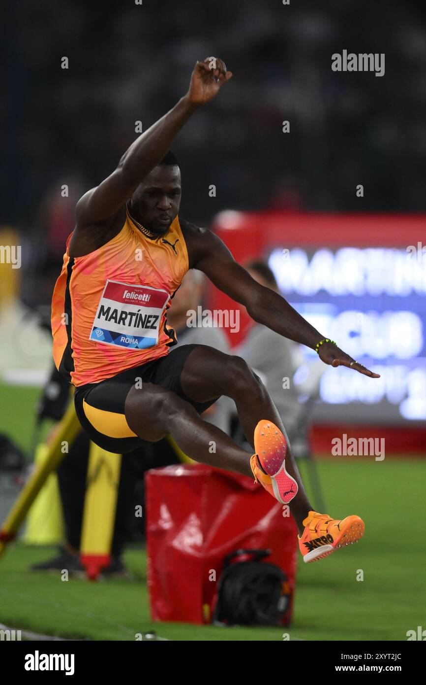Lazaro MARTINEZ (CUB) competes in Triple Jump Men during the Diamond ...