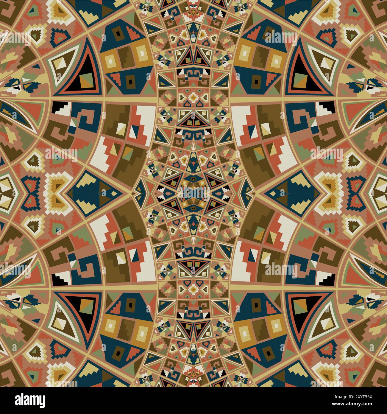 Ancient colorful Background vector illustration Stock Vector Image ...