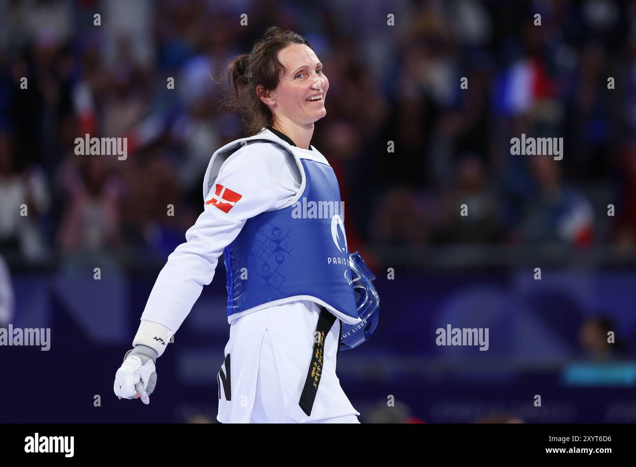 Paris, France. 30th Aug, 2024. KJAER Lisa (DEN) Taekwondo : Women K44 ...