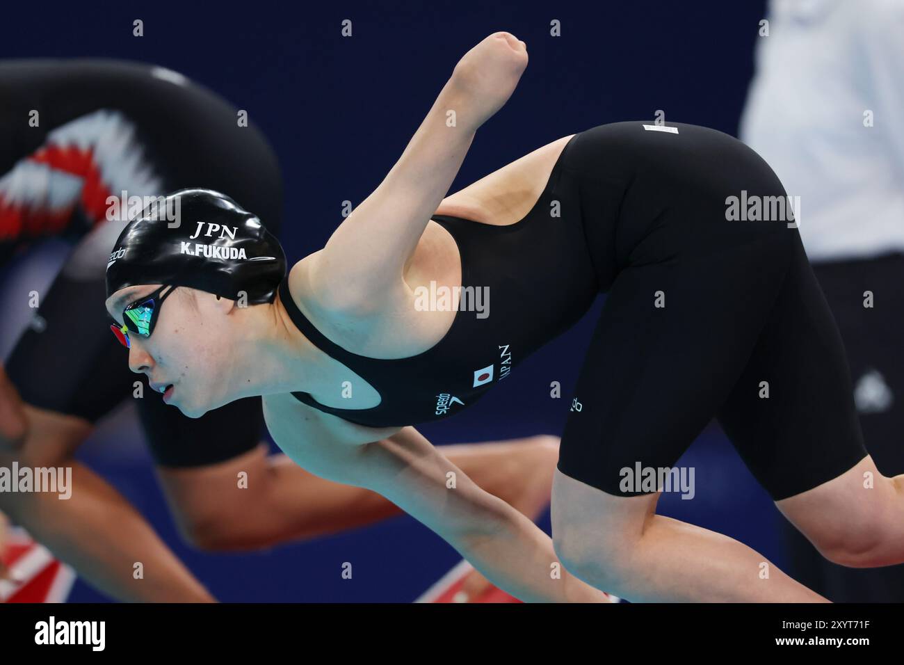 Nanterre, France. 30th Aug, 2024. Kanon Fukuda (JPN) Swimming : Women's 100m Breaststroke SB8 ...