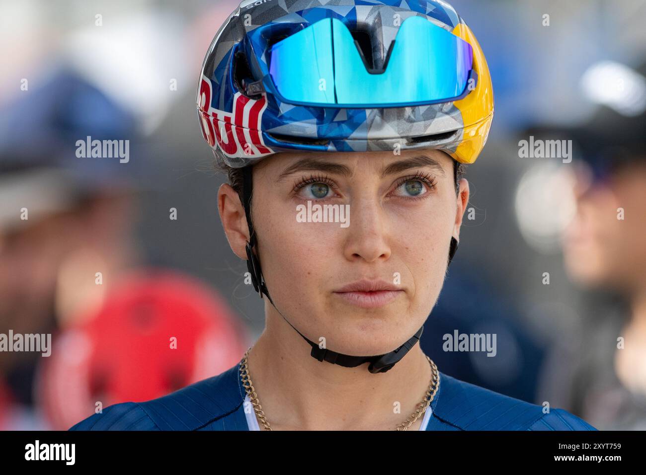 Pal Arinsal, Andorra : August 30 2024 : Kate Courtney of UNITED in the ...