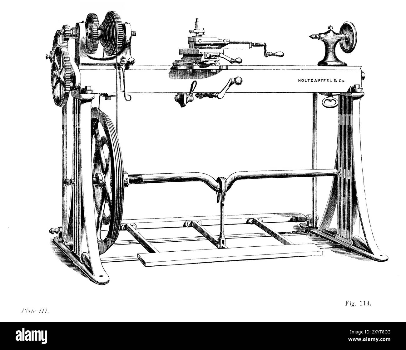 Foot slide lathe hi-res stock photography and images - Alamy
