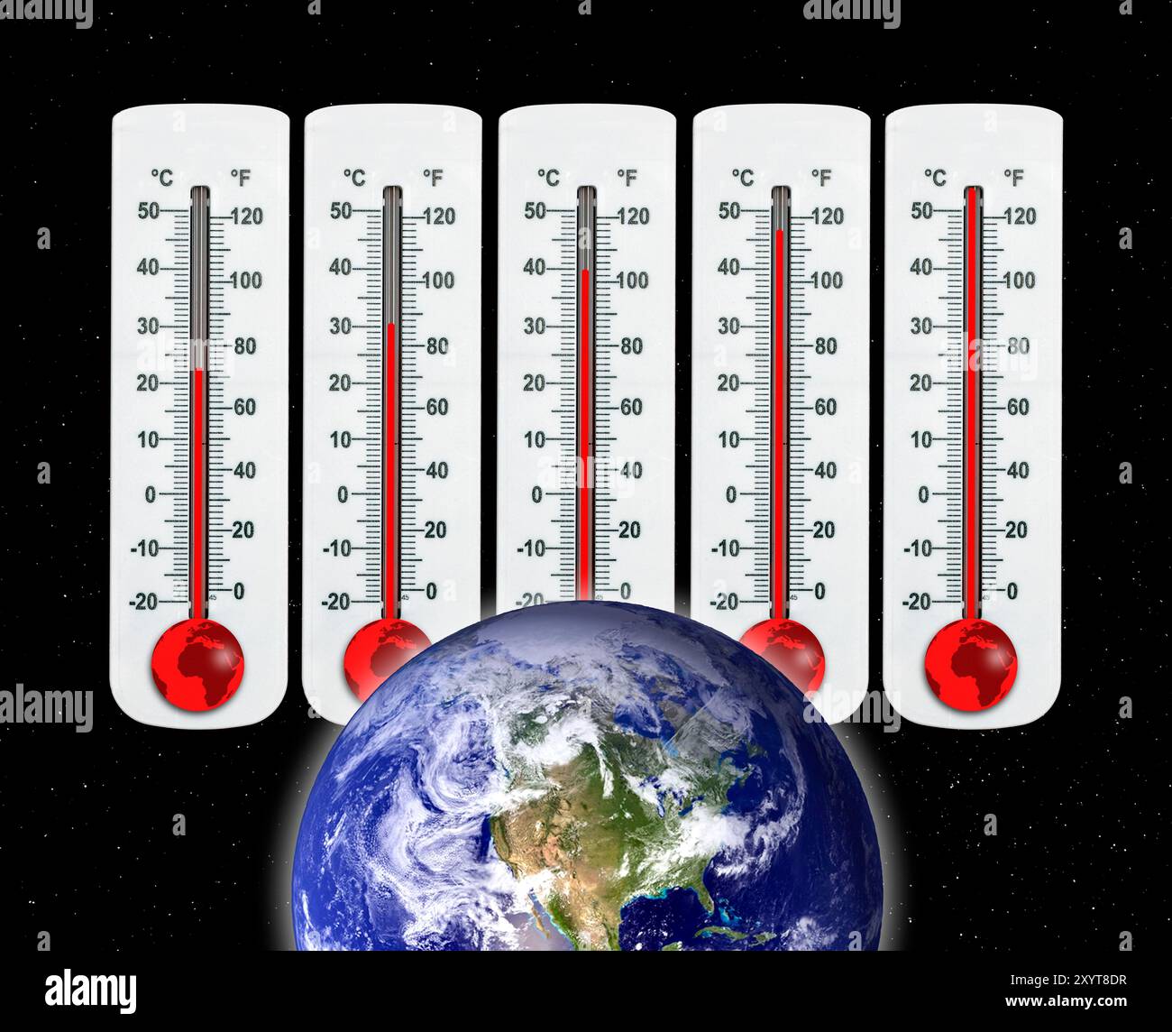 Global warming, conceptual image Stock Photo - Alamy