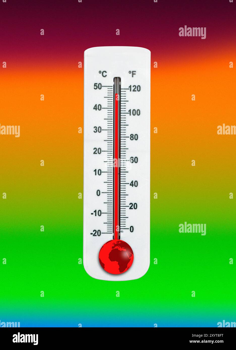 Rising temperatures, conceptual image Stock Photo - Alamy