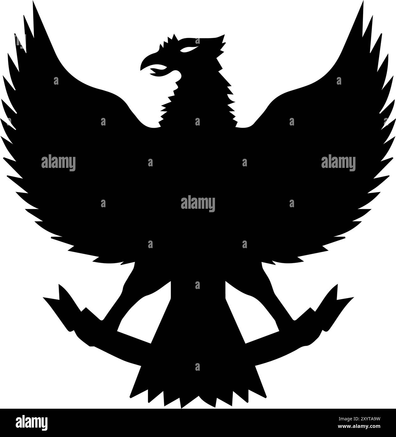 Garuda indonesia Cut Out Stock Images & Pictures - Alamy