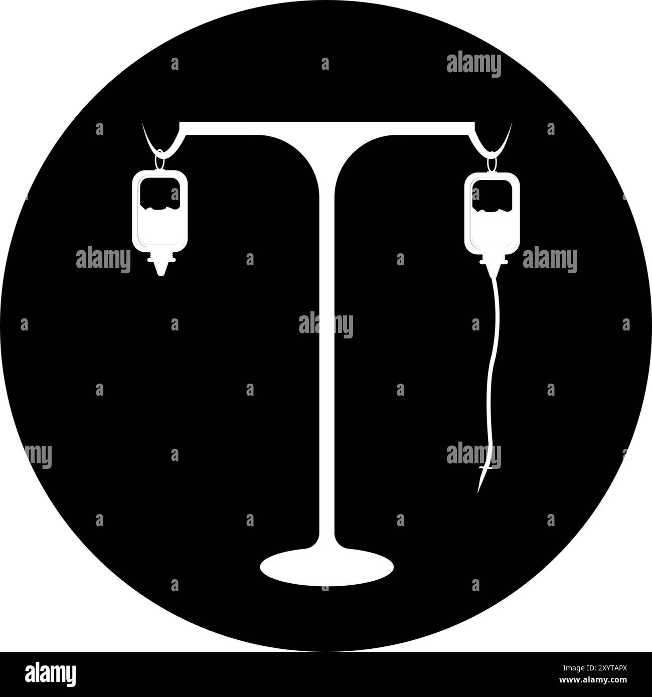 Blood glucose icon black Stock Vector Images - Alamy