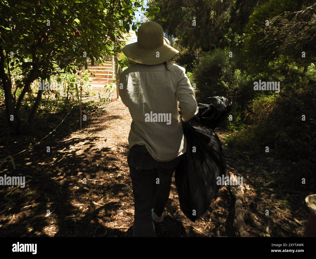 Every small act counts. Cleaning up litter and collecting food waste ...