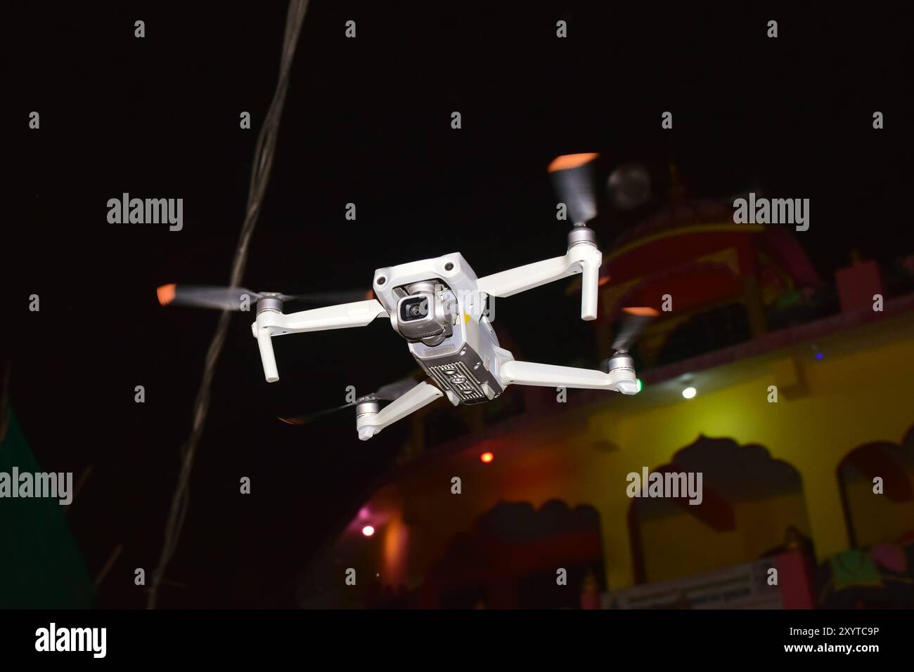 Drones camera view at night hi-res stock photography and images - Alamy