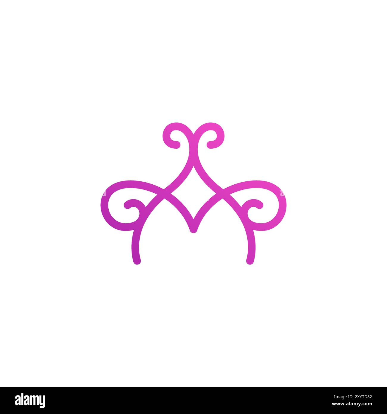 Floral initial letter Cut Out Stock Images & Pictures - Alamy