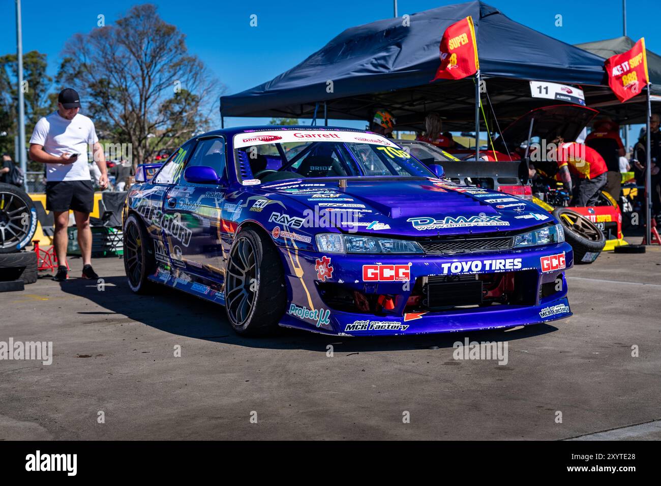 Sydney, New South Wales, Australia. 31st Aug, 2024. The S14 Nissan ...