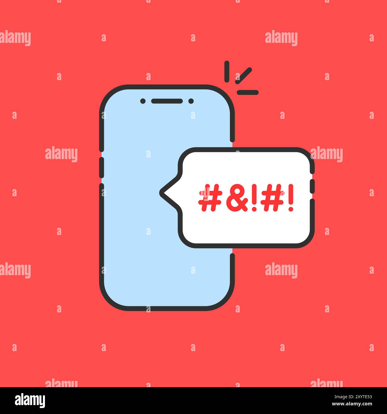 Hate language Stock Vector Images - Alamy