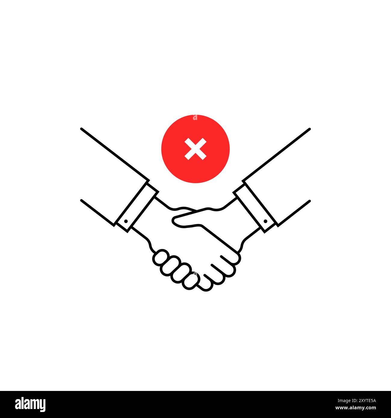 Betrayal hand Stock Vector Images - Alamy