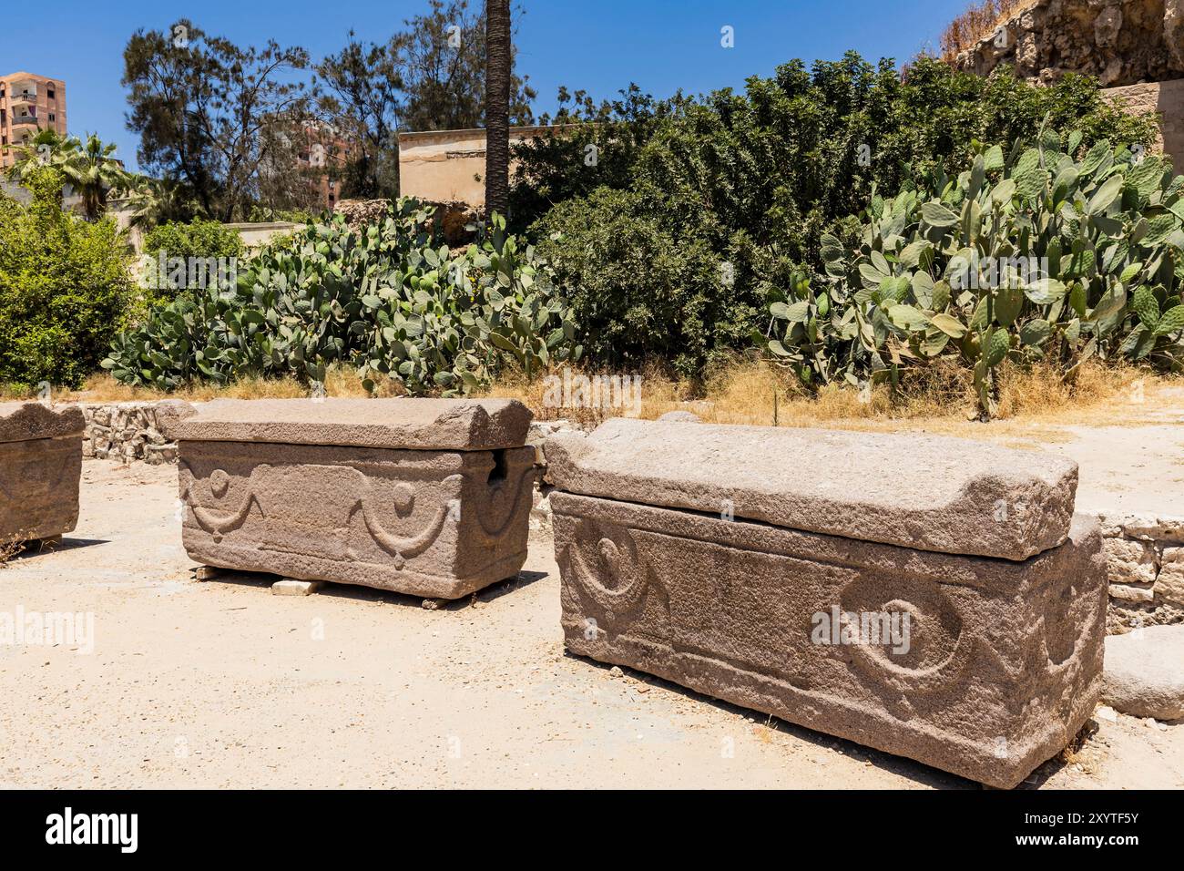 Catacombs of Kom el Shoqafa, ancient underground structure for burial ...