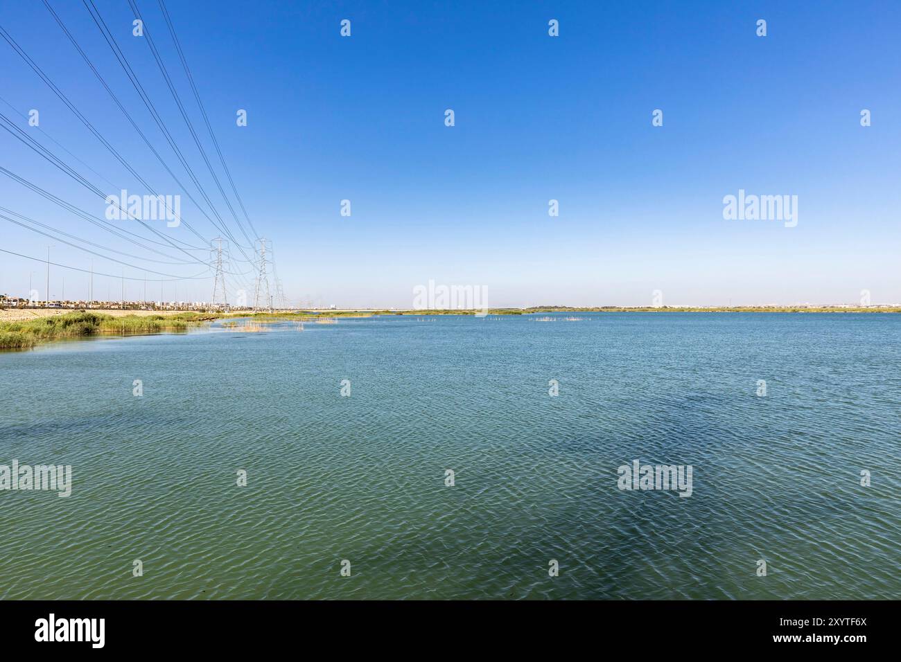 Lake Mariout(Maryut,Mariut), brackish lake, Alexandria, Egypt, North ...