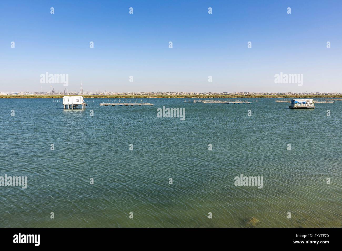 Lake Mariout(Maryut,Mariut), brackish lake, Alexandria, Egypt, North ...