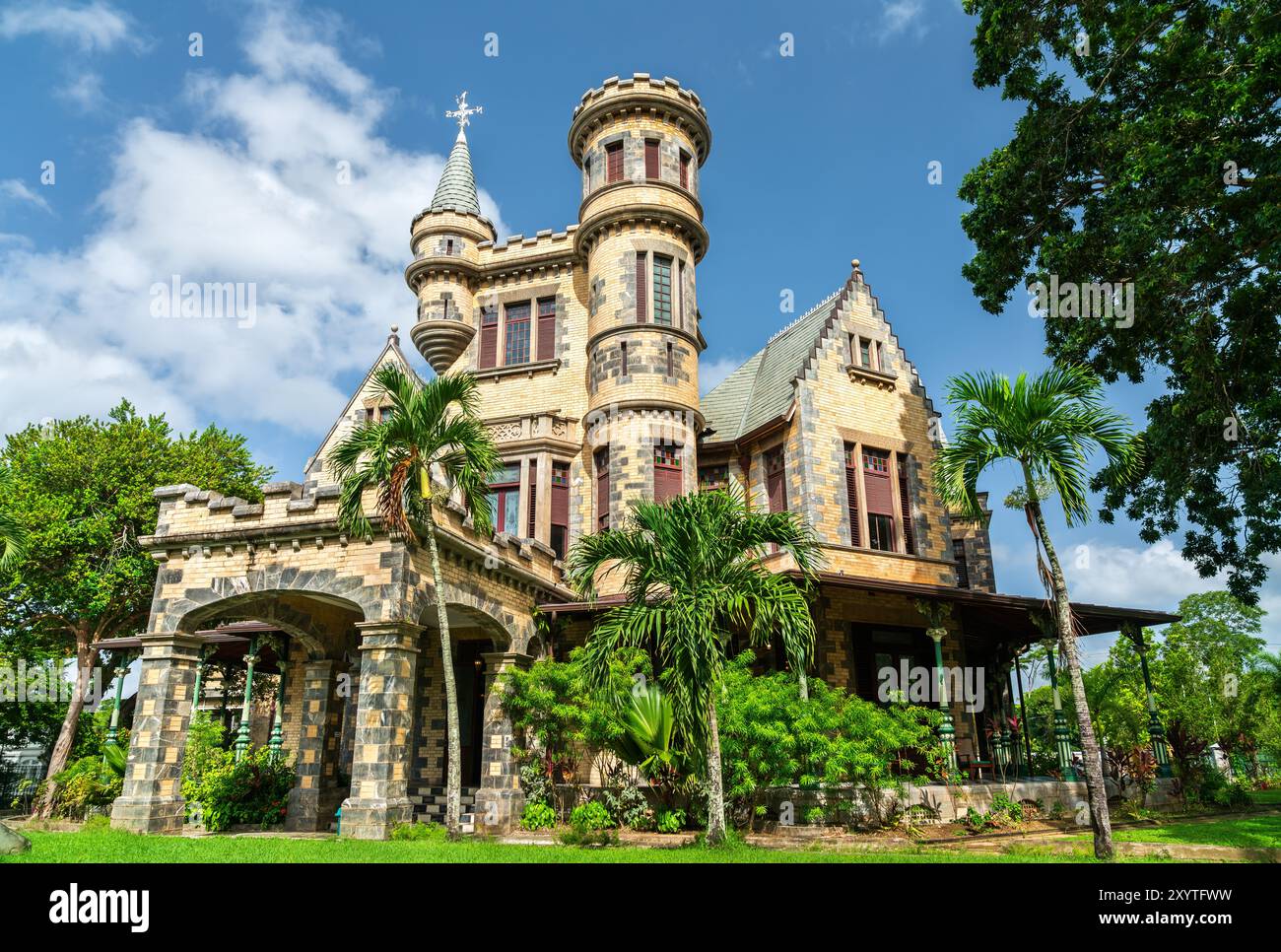 Stollmeyer's Castle Killarney, one of the Magnificant Seven Mansions at ...