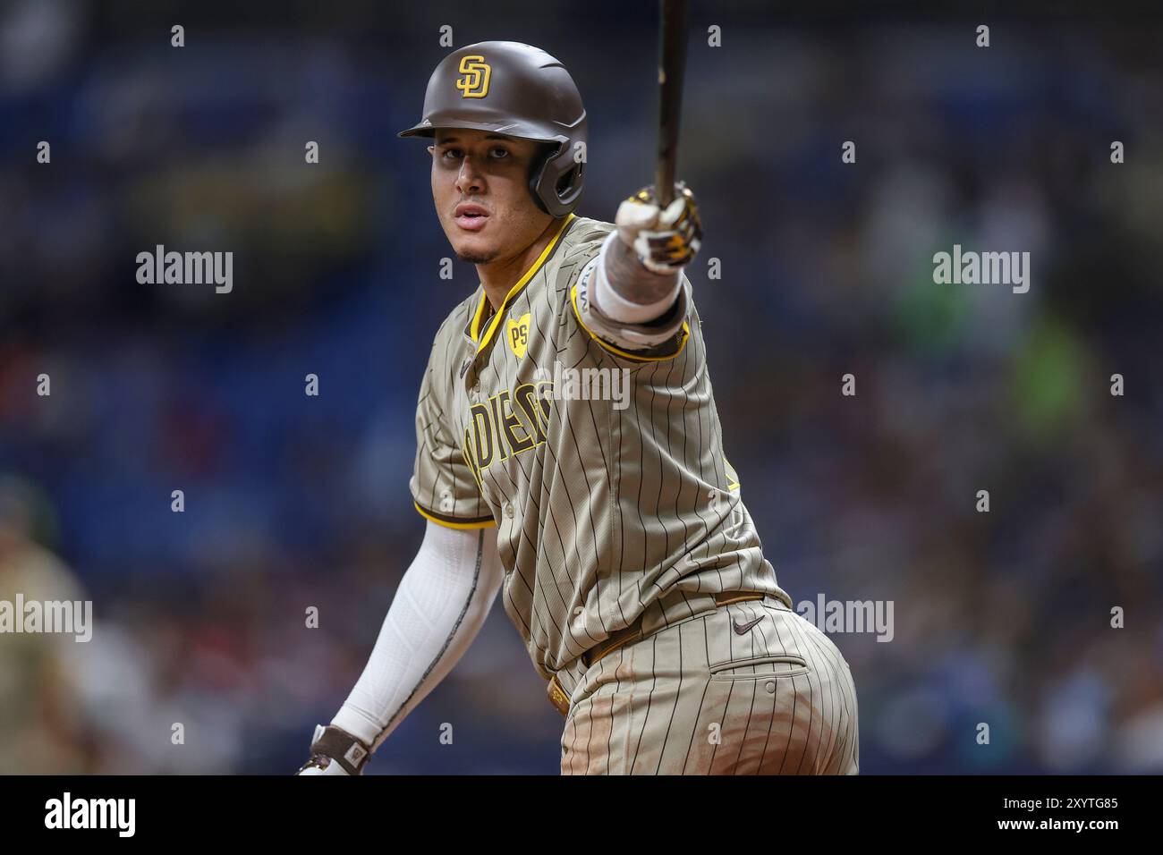 St. Petersburg, FL: San Diego Padres third base Manny Machado (13 ...