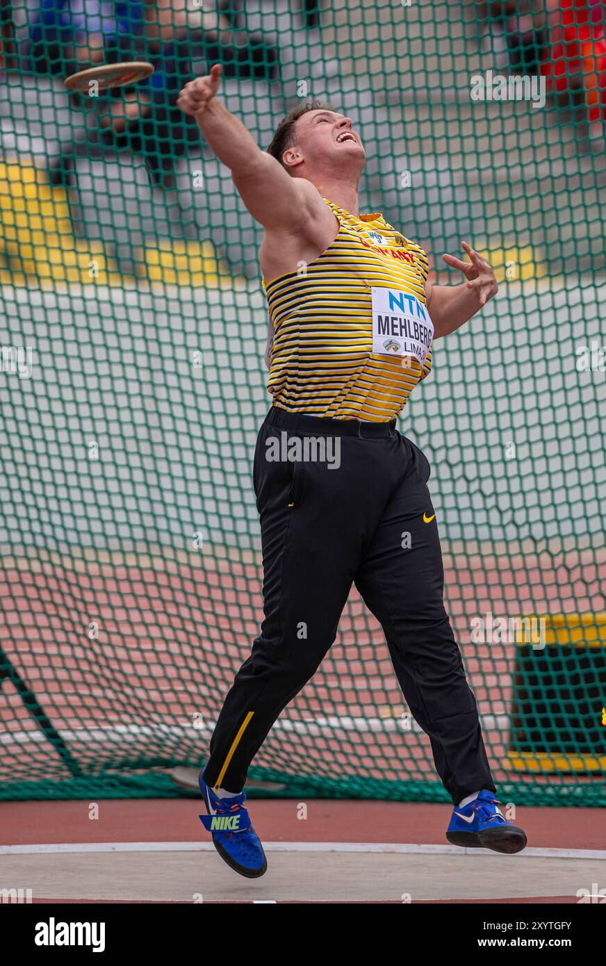 Ole MEHLBERG (SC Neubrandenburg) , GERMANY, Discus Throw Men PER ...