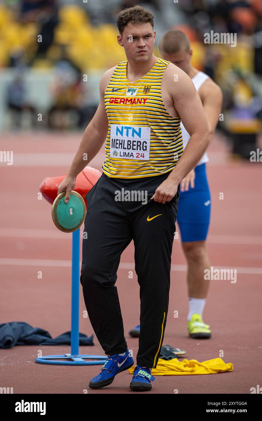 Ole MEHLBERG (SC Neubrandenburg) , GERMANY, Discus Throw Men PER ...