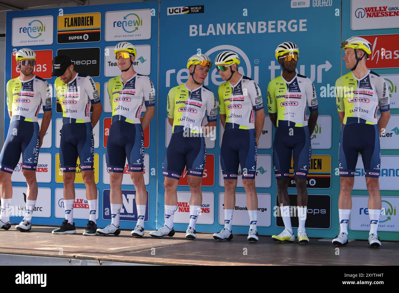 TEAM Intermarché - Wanty during the Renewi Tour 2024, Stage 3 ...