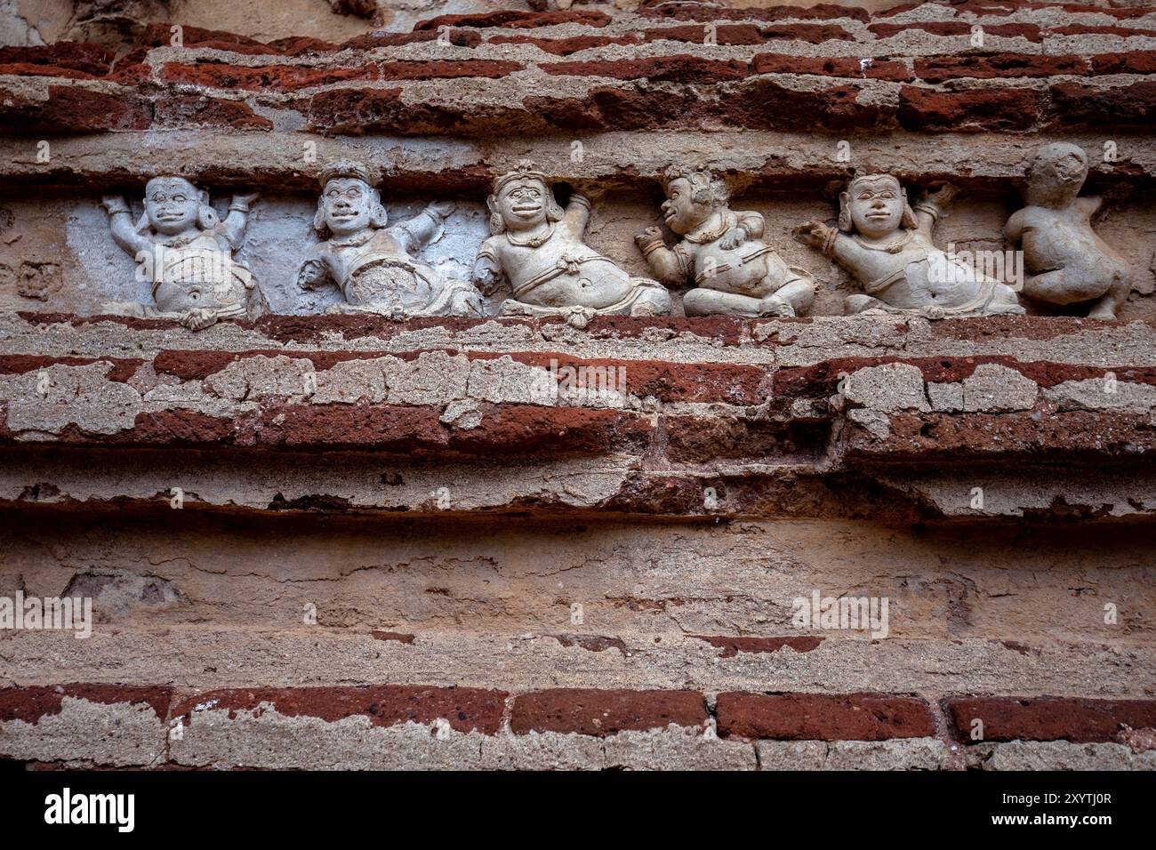 Human like figures incorporated into the exterior of the Tivanka Image ...