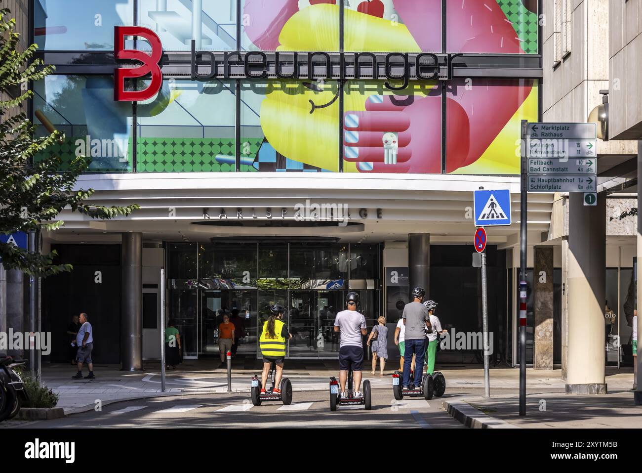 Breuninger department stores' logo. The department stores' is ...