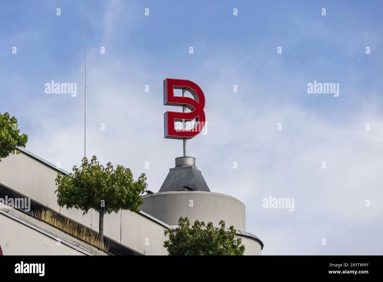 Breuninger department stores' logo. The department stores' is ...