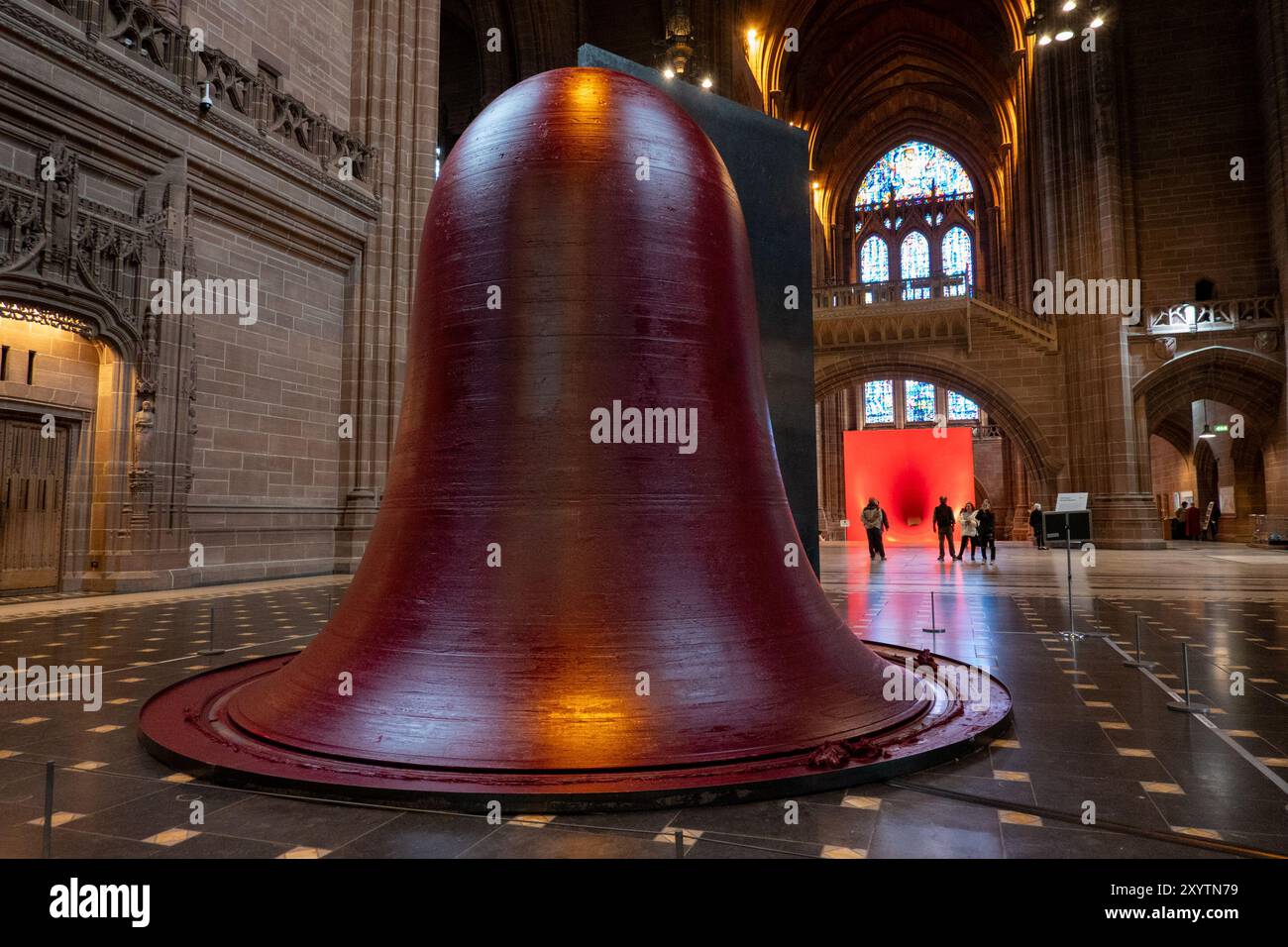 Anish Kapoor at Liverpool Cathedral. Monadic Singularity Stock Photo ...