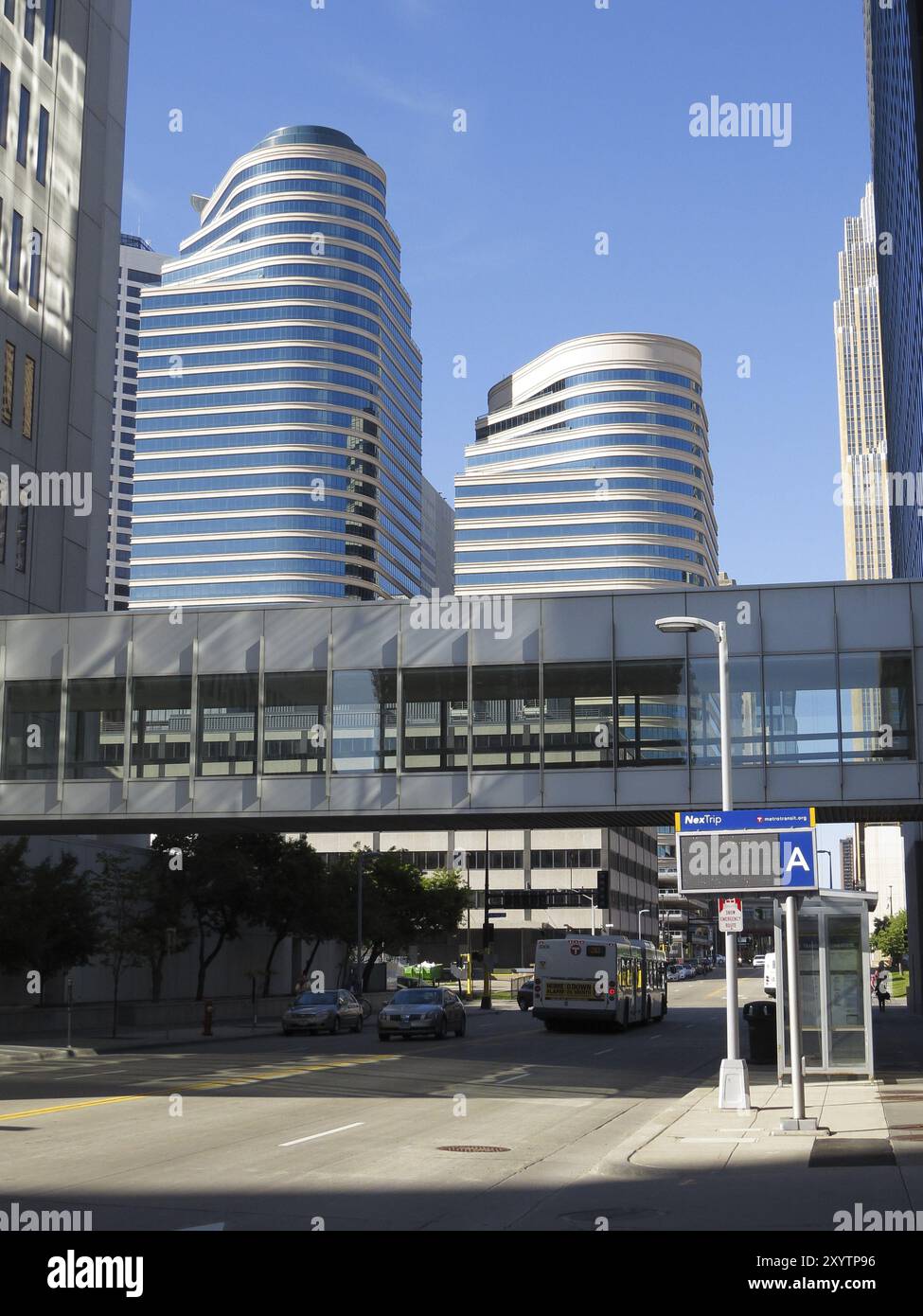 Minneapolis skyway hi-res stock photography and images - Alamy