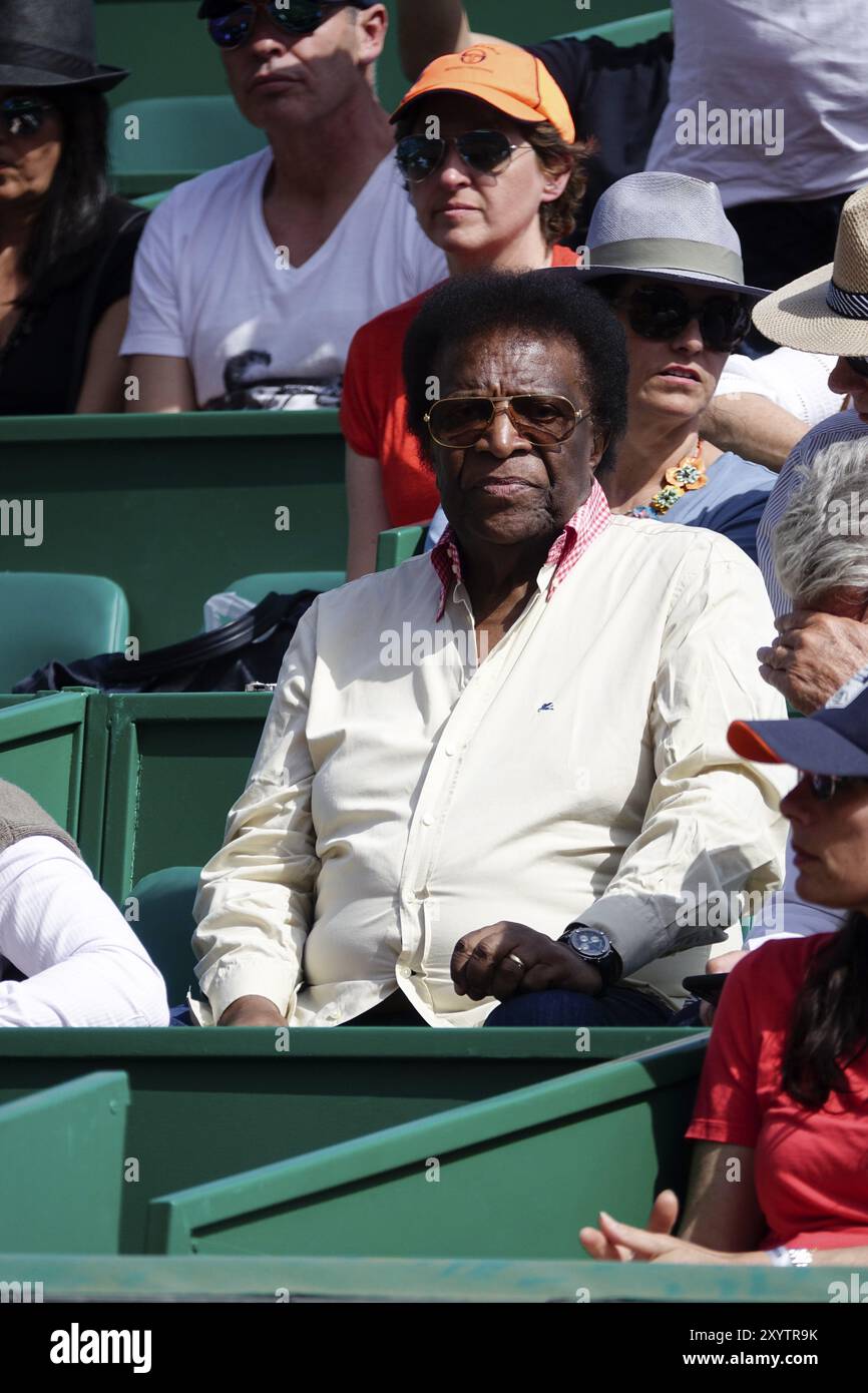 German pop singer Robert Blanco as a spectator at the Rolex Monte-Carlo ...