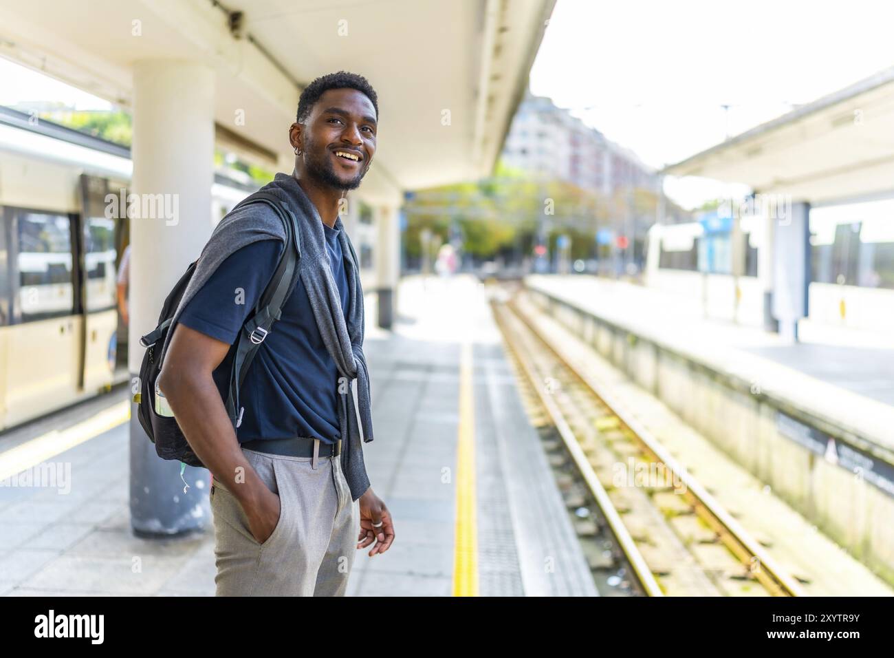 Man trains outdoor in hi-res stock photography and images - Alamy
