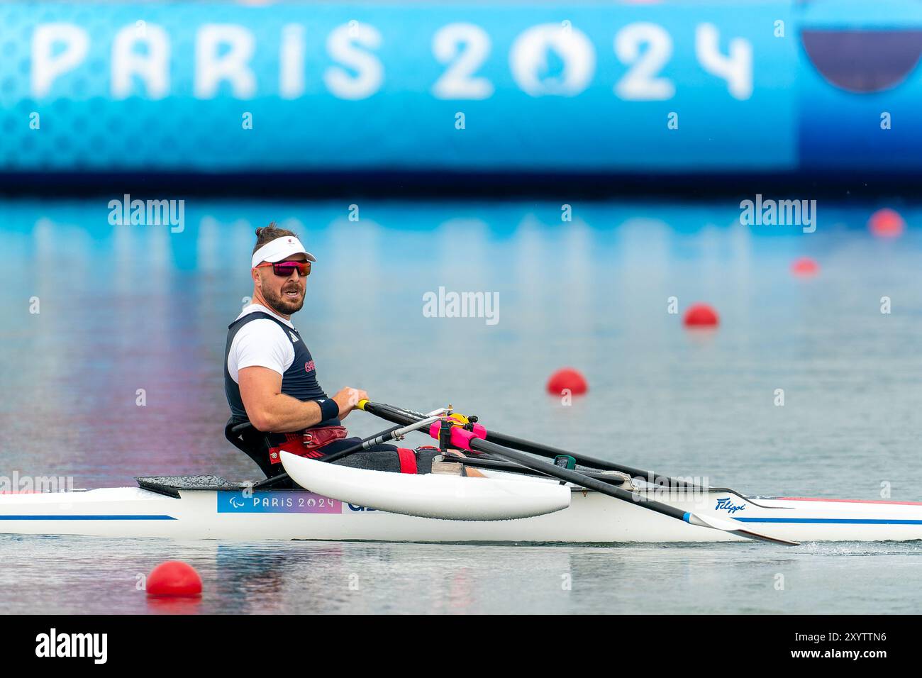 Paris, France. 30th Aug, 2024. PARIS, FRANCE - AUGUST 30: Benjamin ...