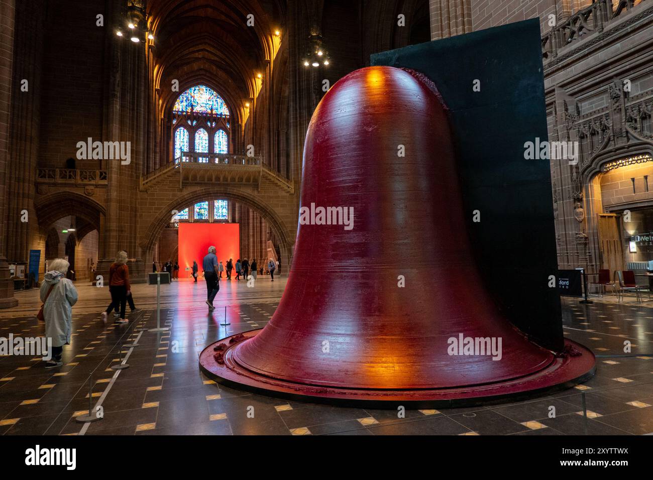 Anish Kapoor at Liverpool Cathedral. Monadic Singularity Stock Photo ...